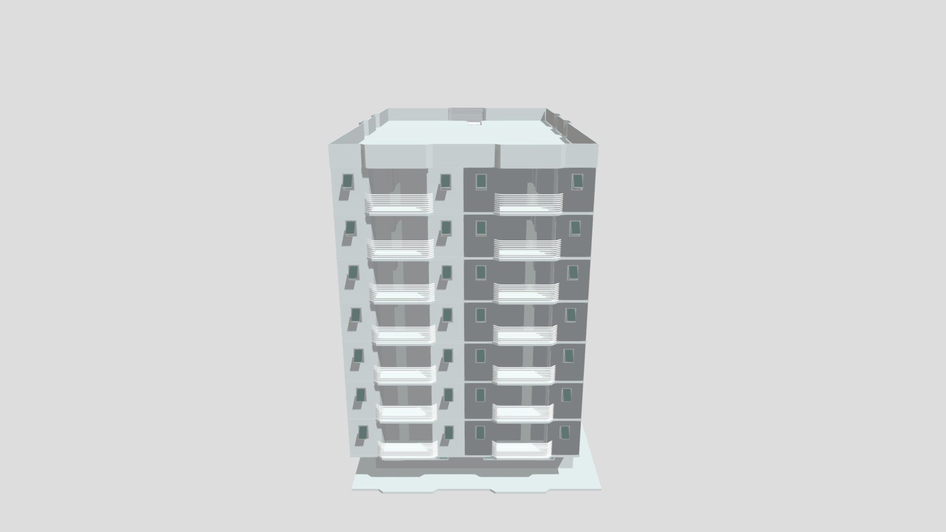 BUILDING - 3D model by MRK (@khanrohail088) [8ad7f2c] - Sketchfab