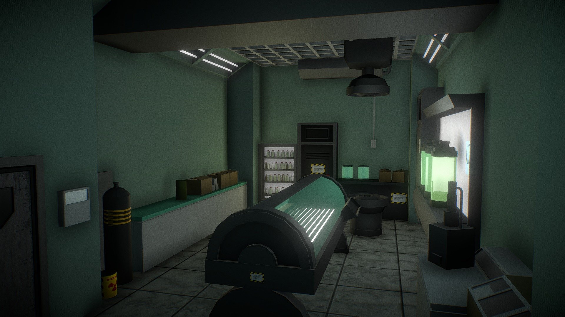 Small Lab - Download Free 3D model by Biohazard Rooms (@Perriqueso ...