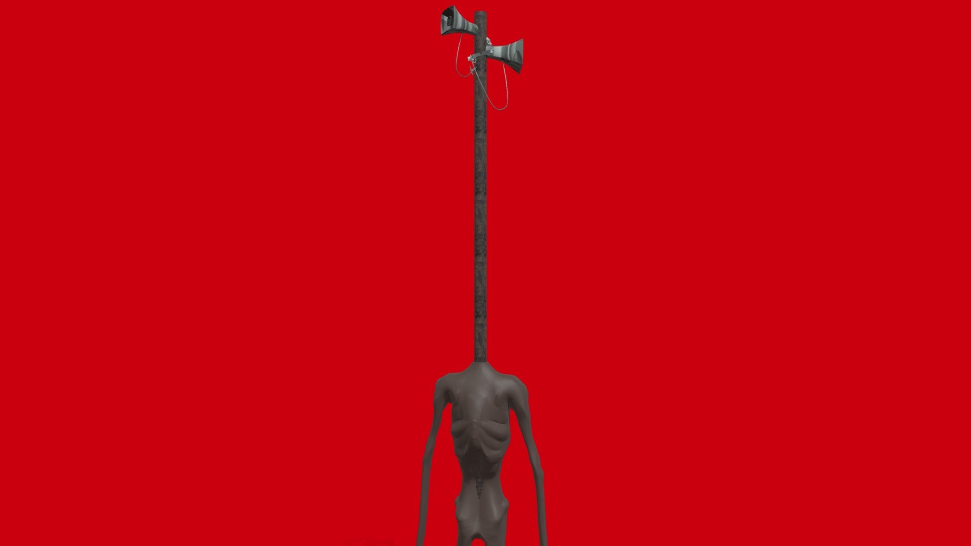 Long Neck Classic Siren Head - Download Free 3D model by Edward Johnson ...