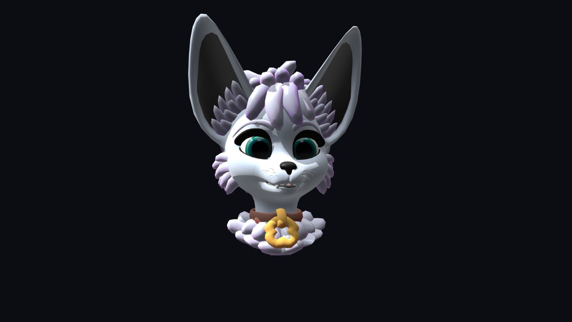 Foxen Head Bust - 3D model by Soulraider.Dev (@gneissler) [8ad9ecd ...