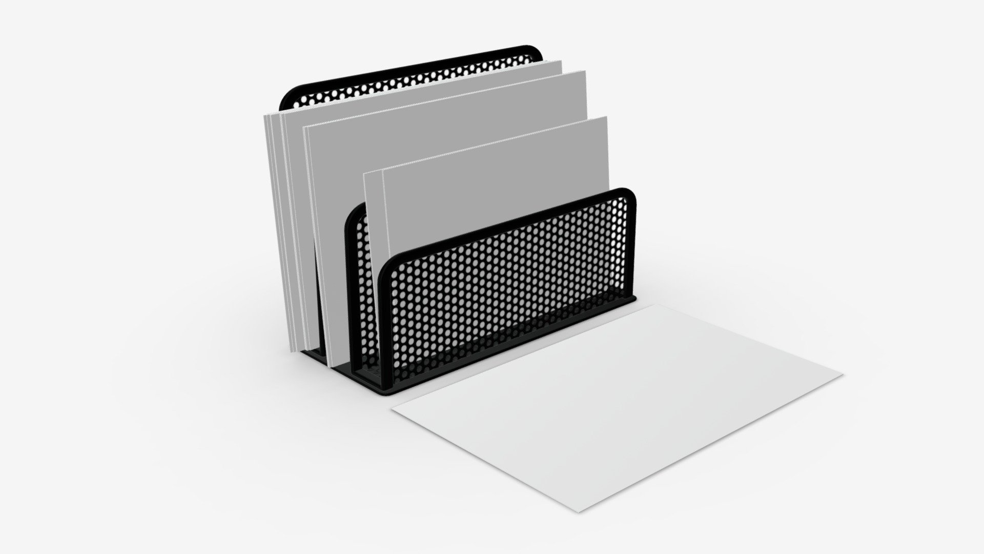 Card mesh holder - Buy Royalty Free 3D model by HQ3DMOD (@AivisAstics ...