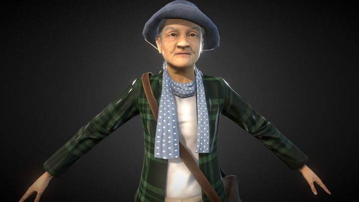 Middle-aged 3D models - Sketchfab