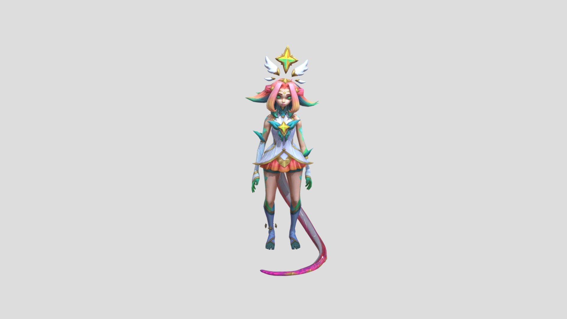 Neeko Star Guardian Download Free 3d Model By Kirisumi [8adfbf9