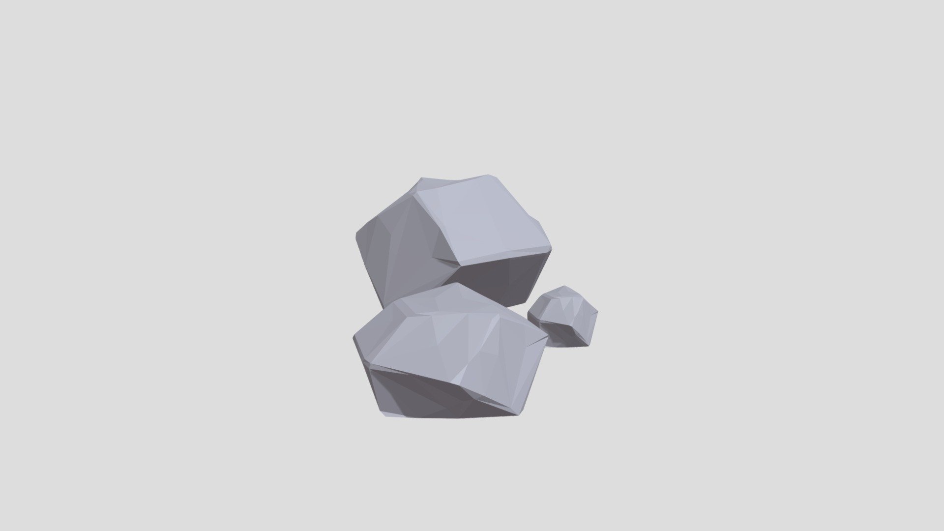 Low-poly Rocks - 3D model by MarleyC (@Marley_C) [8adfc42] - Sketchfab
