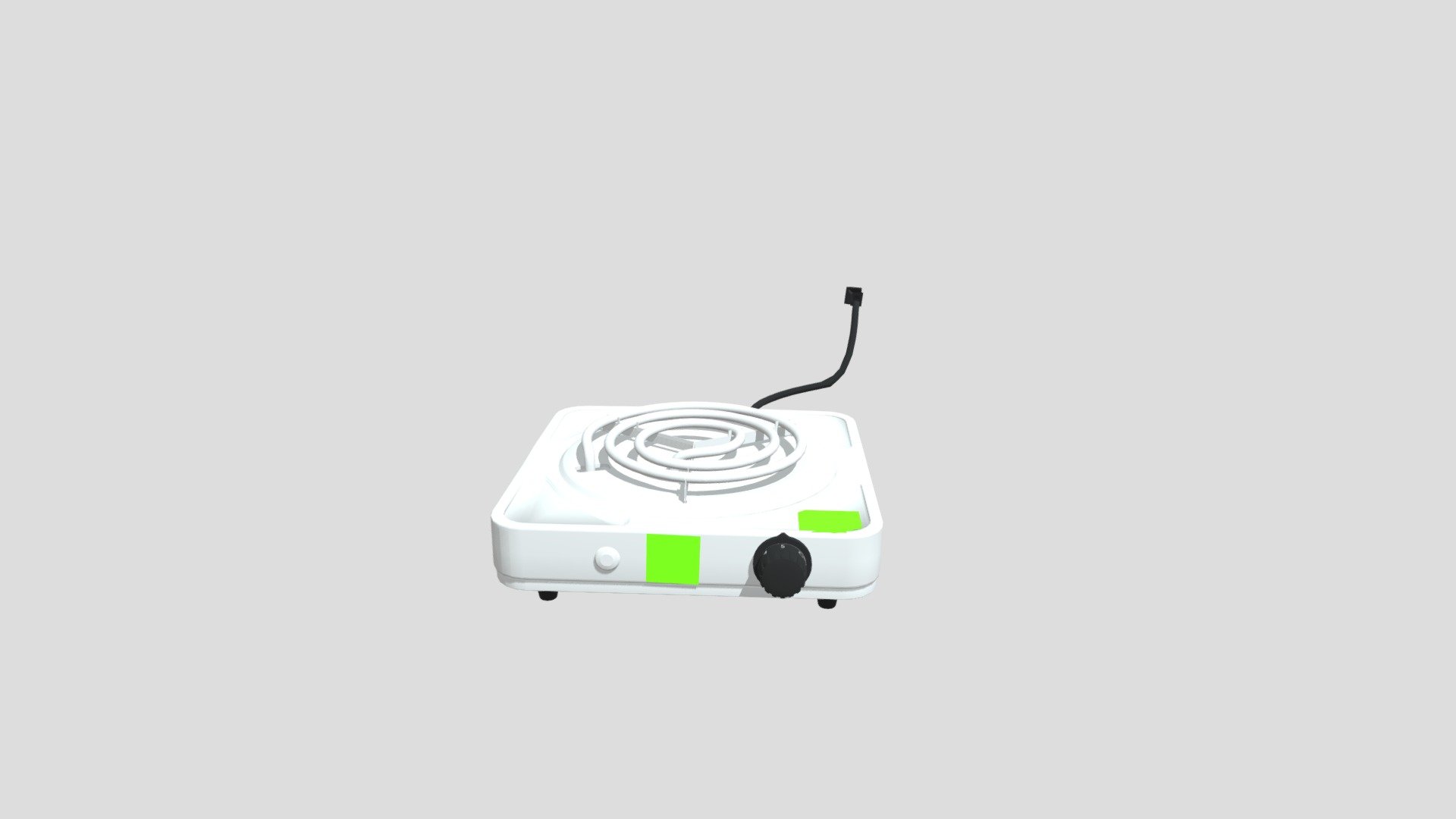 one-sided electric cooker - Download Free 3D model by ALEXPROXY ...