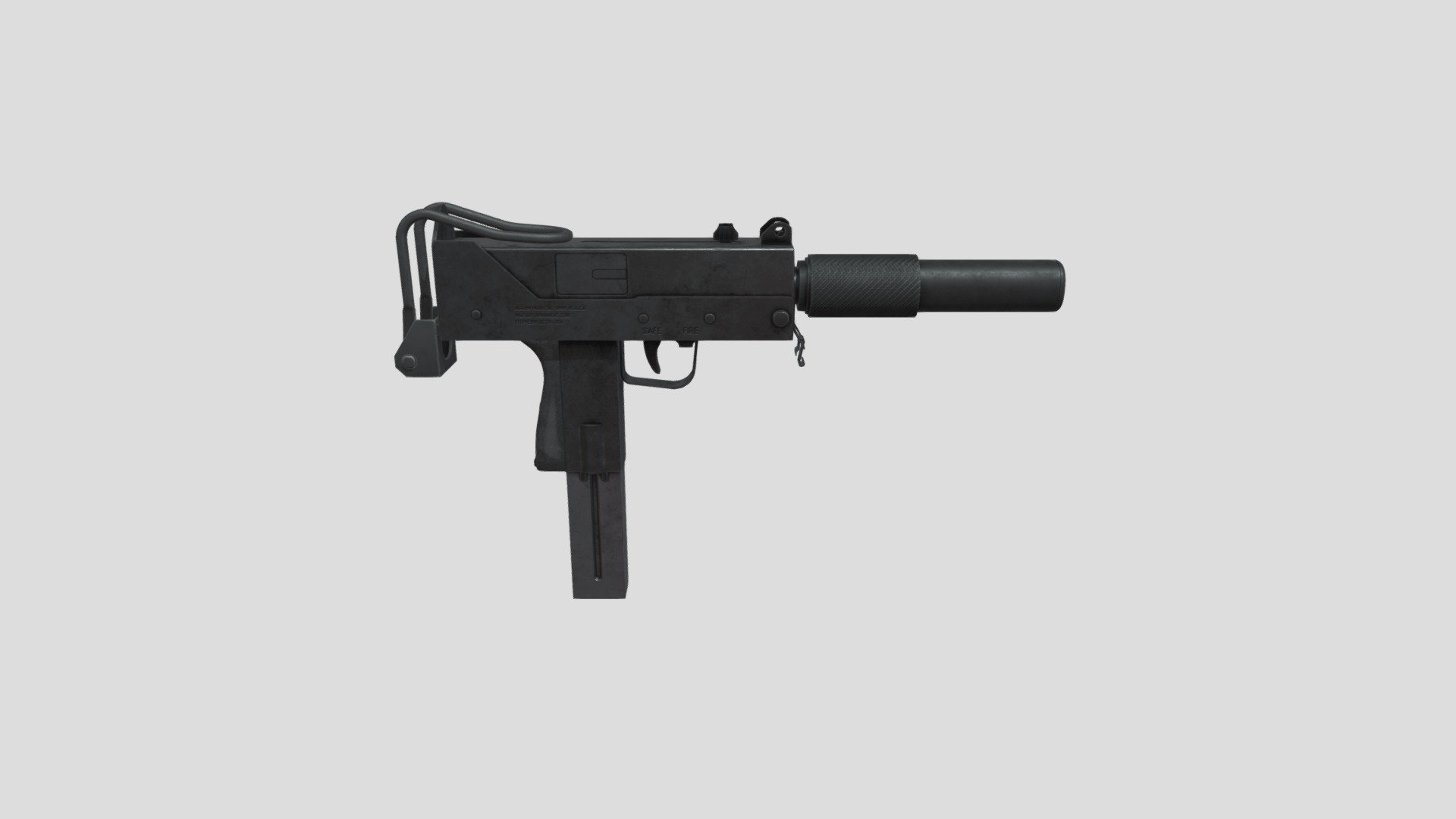 MAC10 - 3D model by karolgil [8adfea9] - Sketchfab