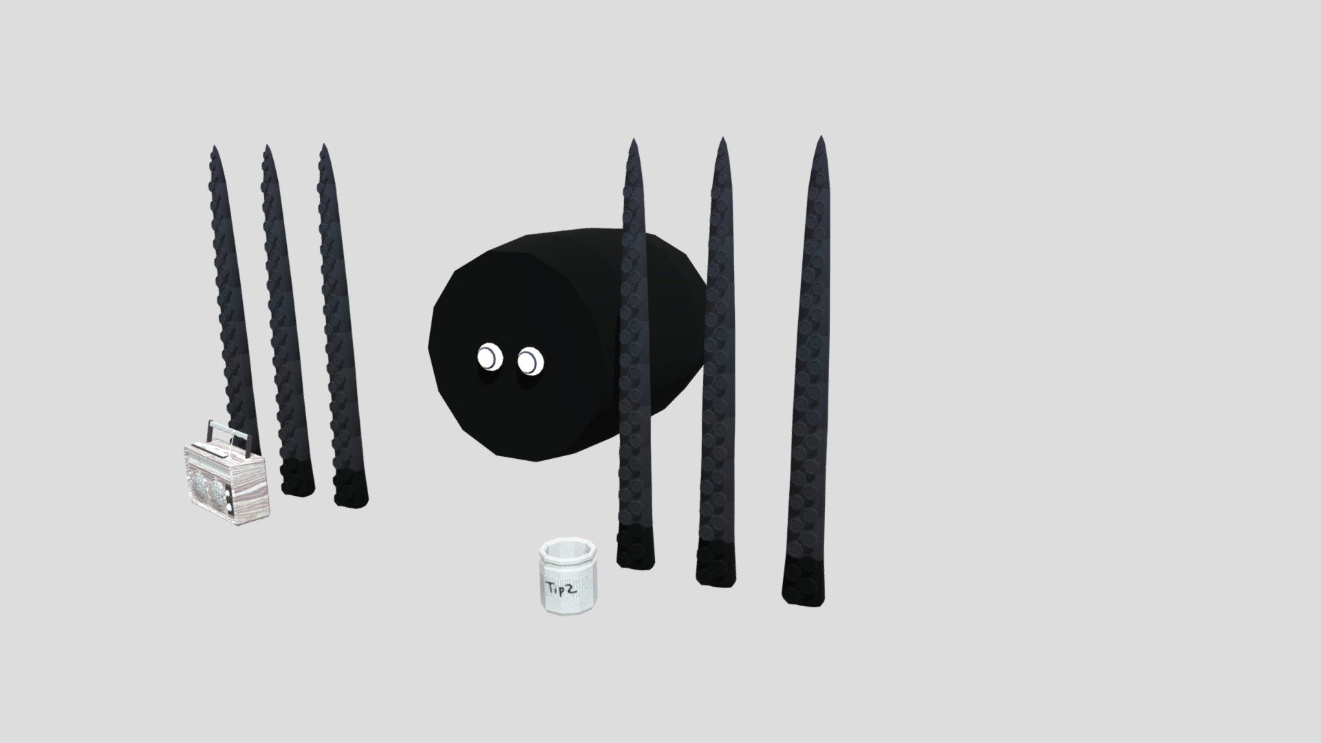 Jeff New Model textured and rigged(Roblox Doors) - Download Free 3D ...