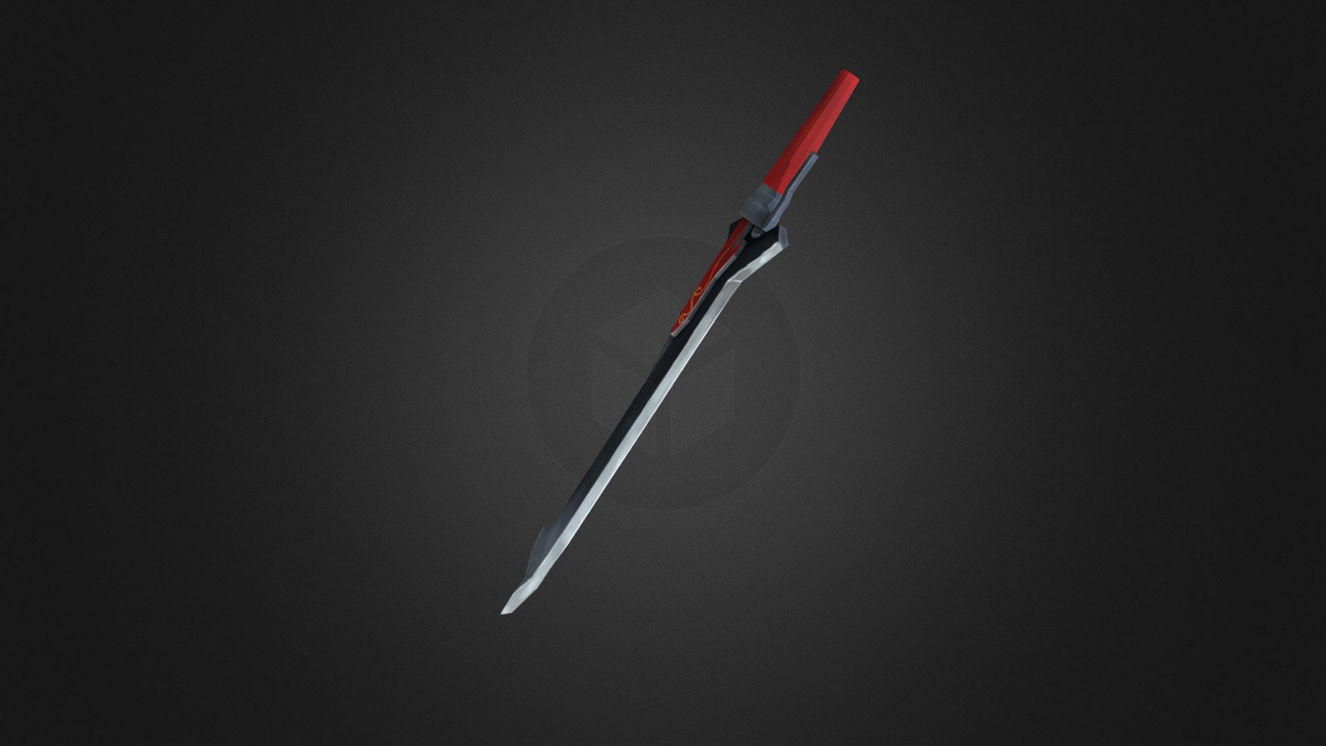 DMC red queen (Nero's sword) - 3D model by Ong.Mansell [8ae1bd4 ...