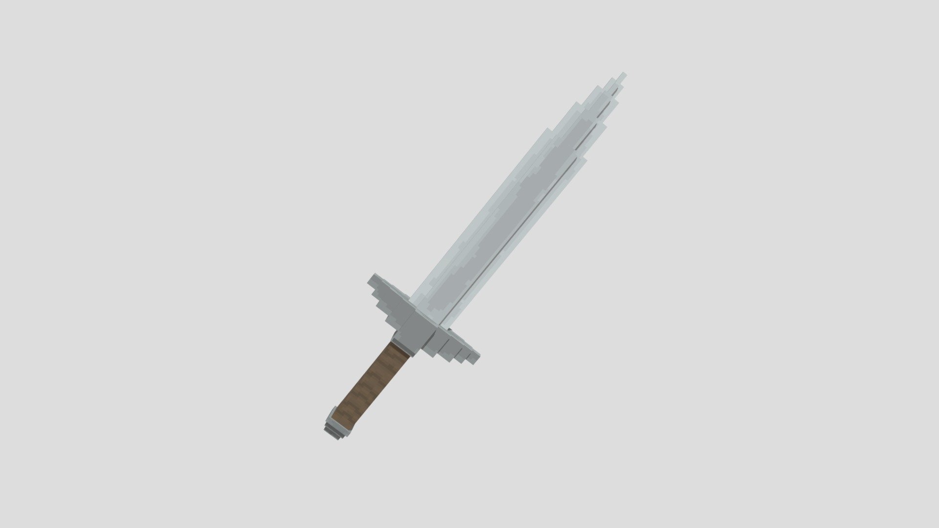 Iron Sword - 3D model by homiehash [8ae29c4] - Sketchfab