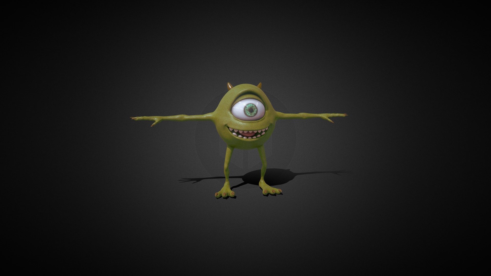 Mike 1 - 3D model by c.copa [8ae2bb6] - Sketchfab