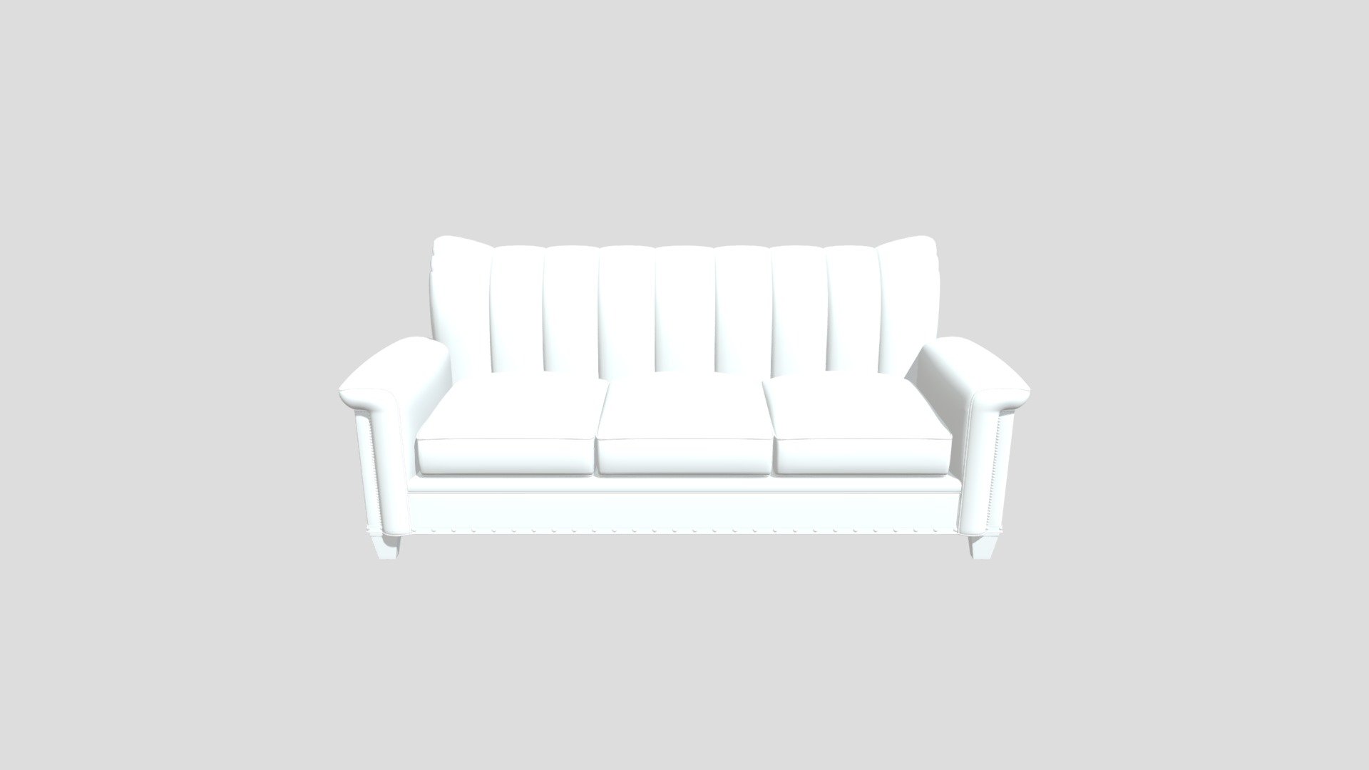 Designer Sofa - 3D model by manojdm [8ae3473] - Sketchfab