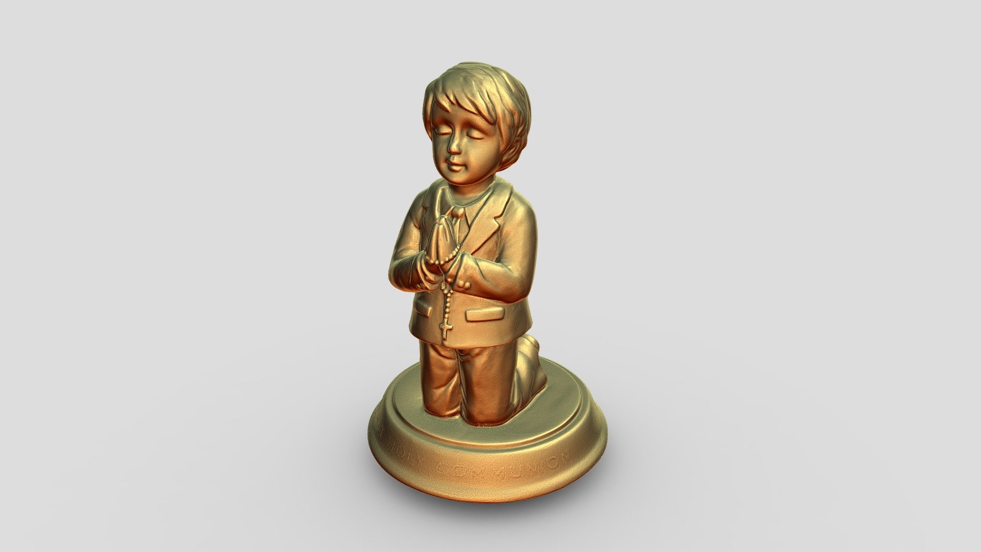 The Prayer Sculpture - Download Free 3D model by Diana Liu ...