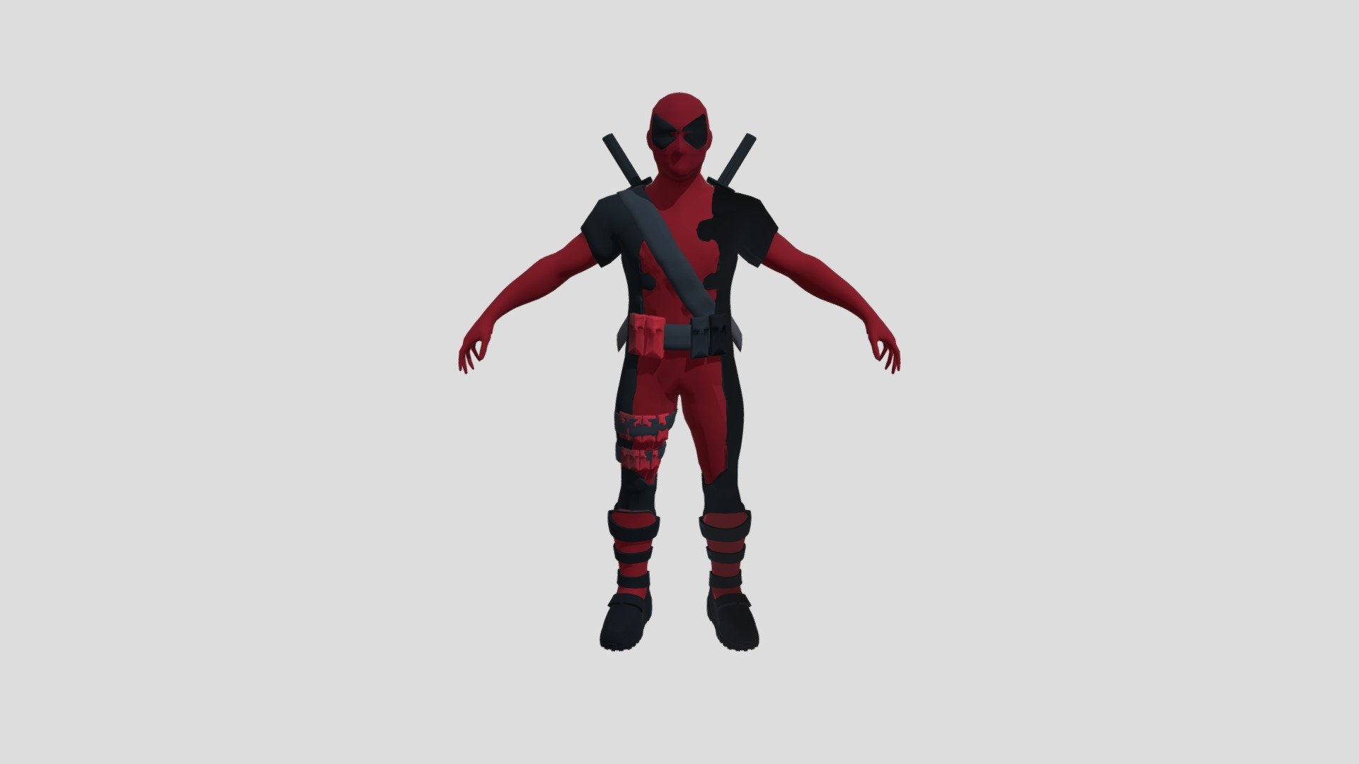 DeadPool - 3D model by KaroUL [8ae5e0c] - Sketchfab