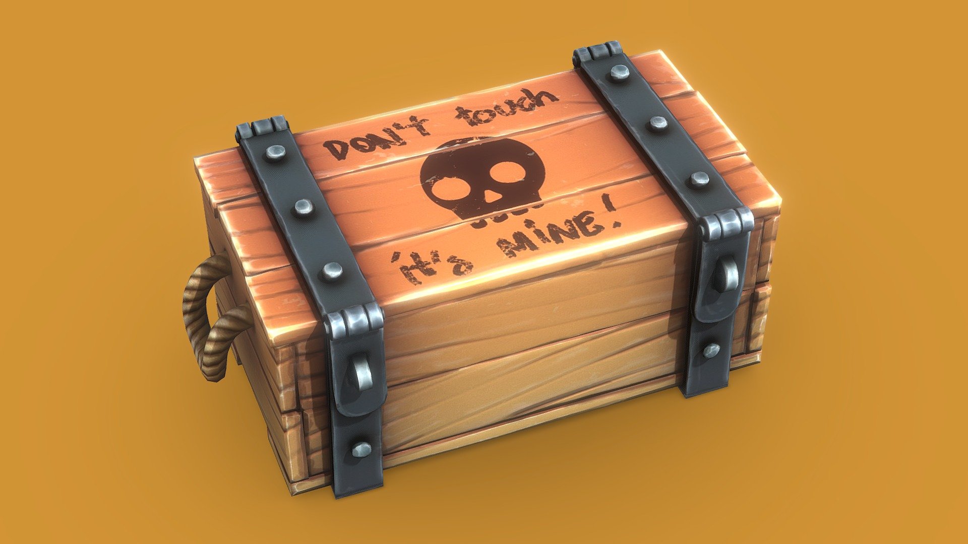 Stylized crate - 3D model by seenoise [8ae951e] - Sketchfab
