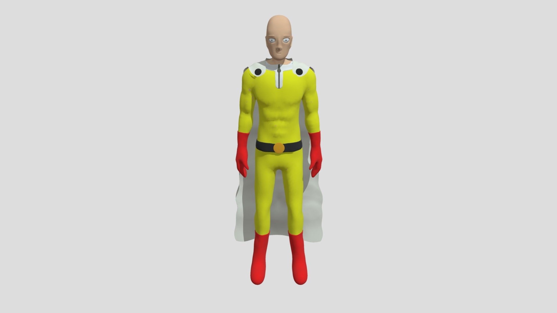 Saitama? - Download Free 3D model by CarlosEdu1234 [8ae9df1] - Sketchfab