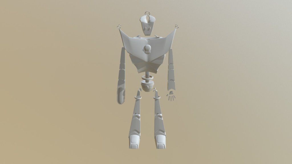 Robot Mark 3 - 3D model by DeathBeth [8af0add] - Sketchfab