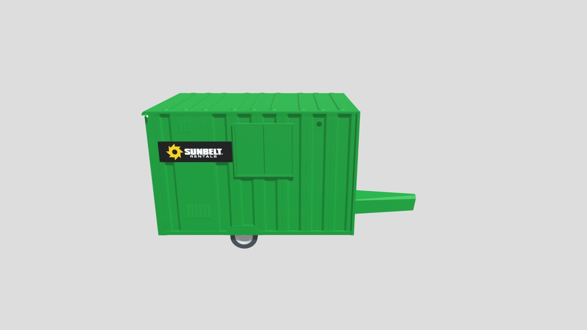 Sunbelt Rentals Mobile Welfare Unit G360 Tow - 3D model by bimstore ...