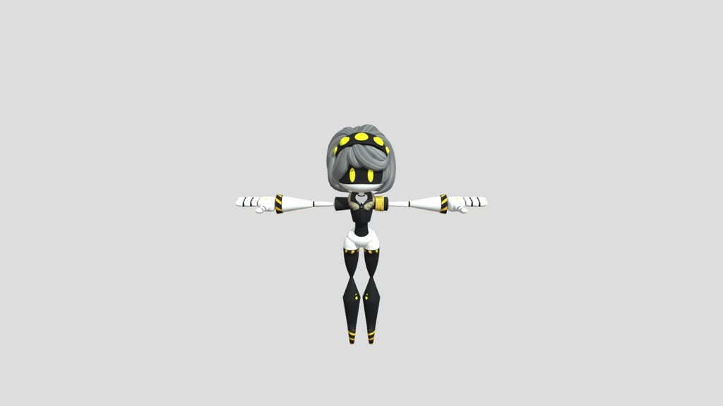 Really cool pre-rigged Murder Drones modelz - A 3D model collection by ...