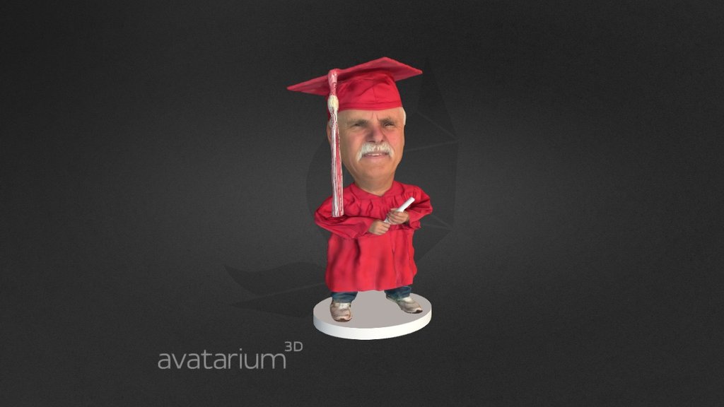Kim Grad Big Head - 3D model by Avatarium 3D (@avatarium3d) [8af2caa ...