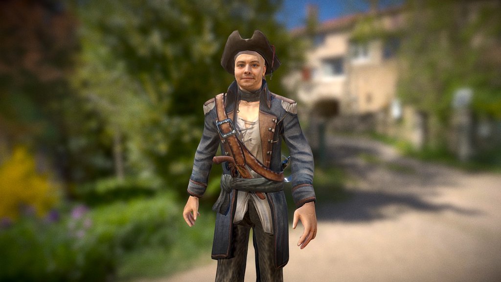 Captain Percival O'Silly - 3D model by Wolf3D (@wolfprint3d) [8af3e2b ...