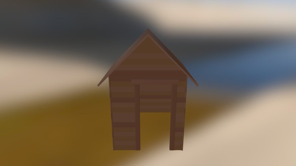 Shack - 3D model by emil569g [8af731e] - Sketchfab