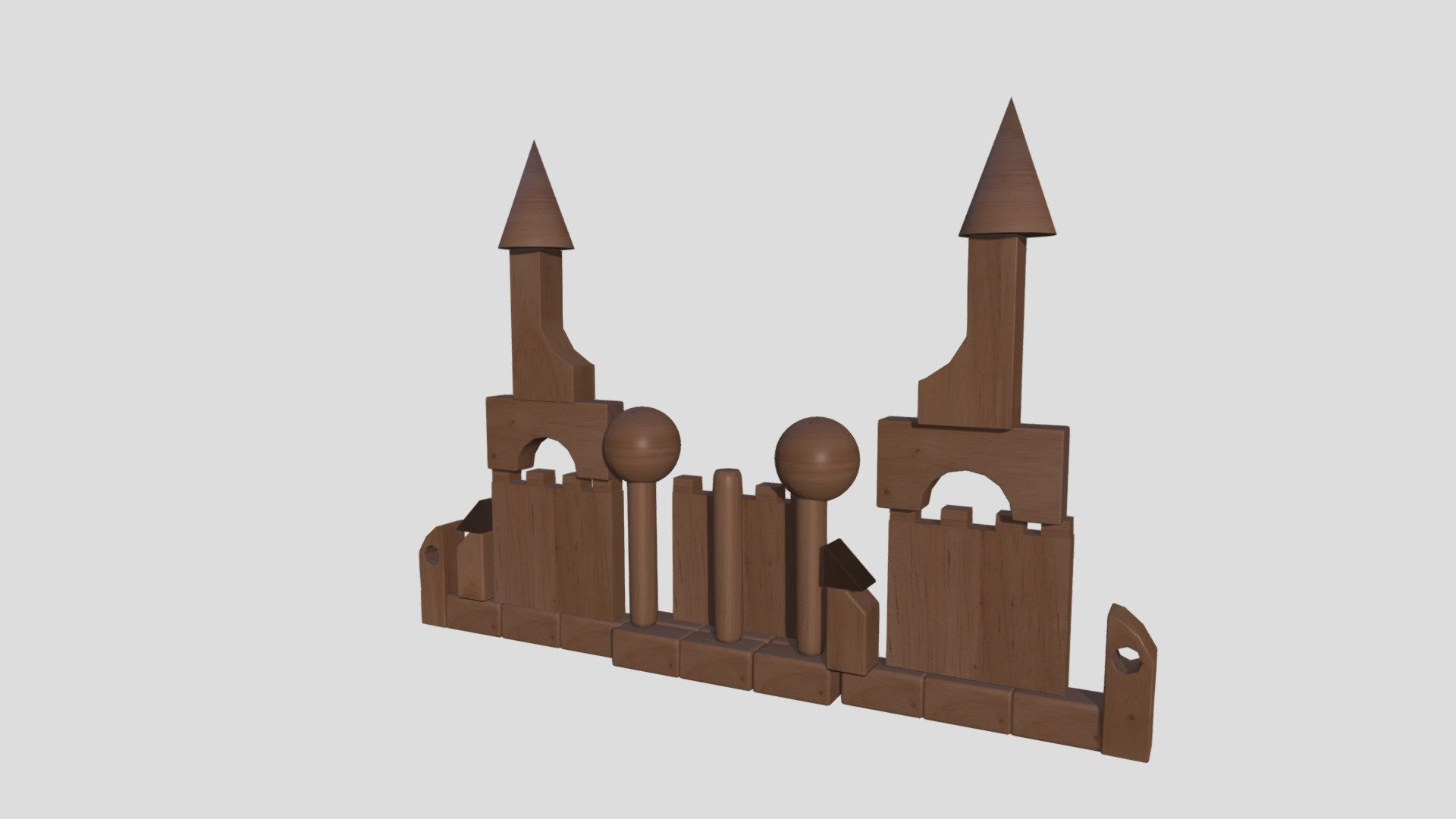Castle - 3D model by arhee [8af79f1] - Sketchfab