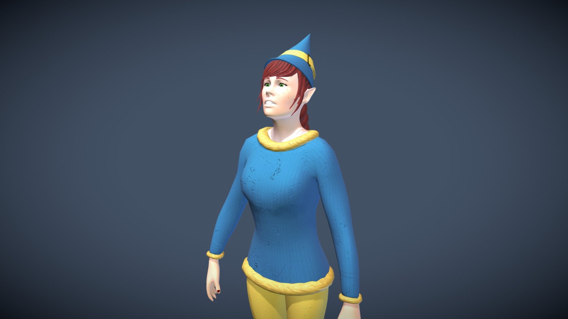 Ellie Elf - 3D model by Inukshuk Art (@justinhallemann) [8af7b56 ...