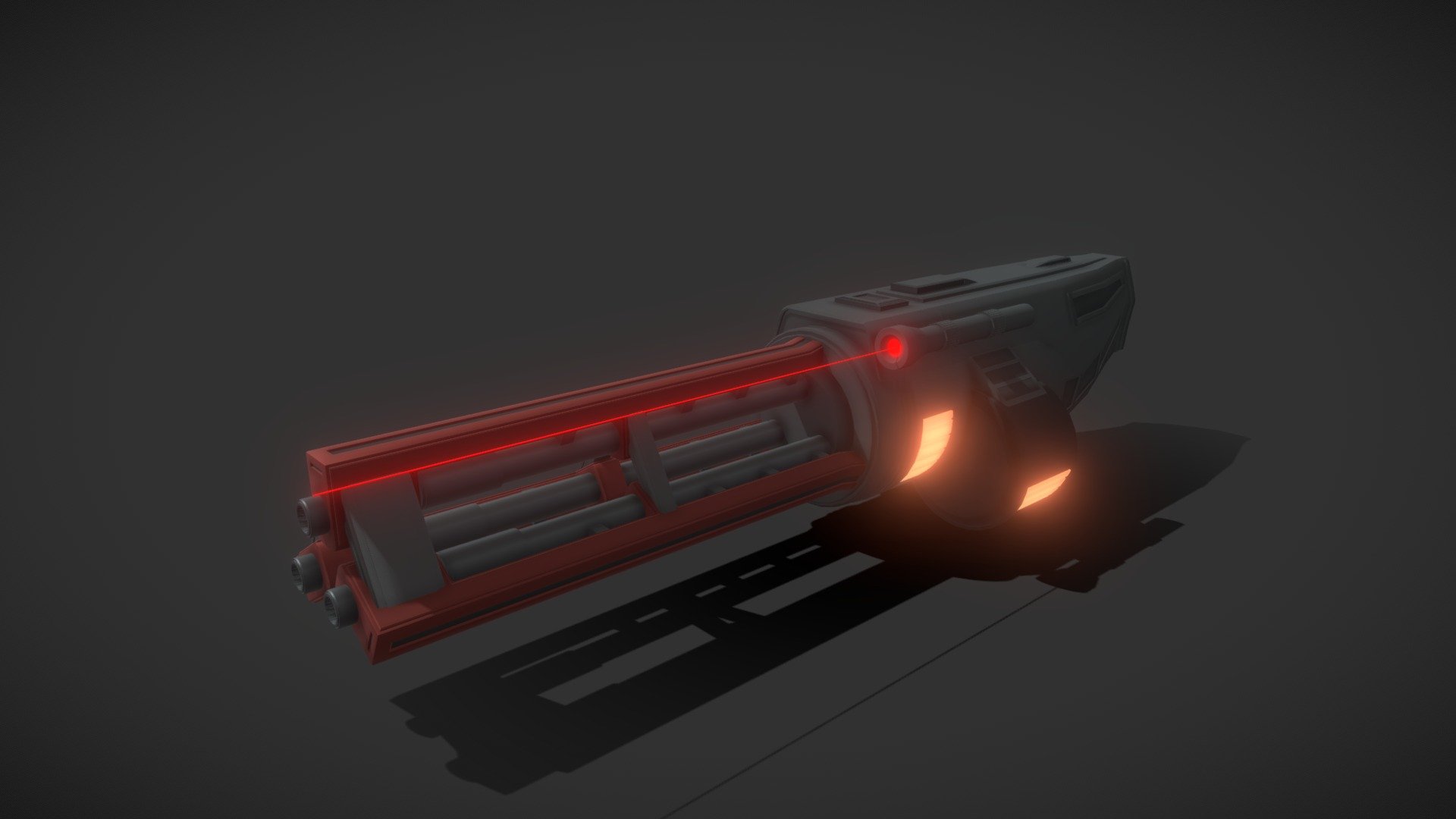 Mini gun Mount version - Download Free 3D model by Dylan (@DylanSpin ...
