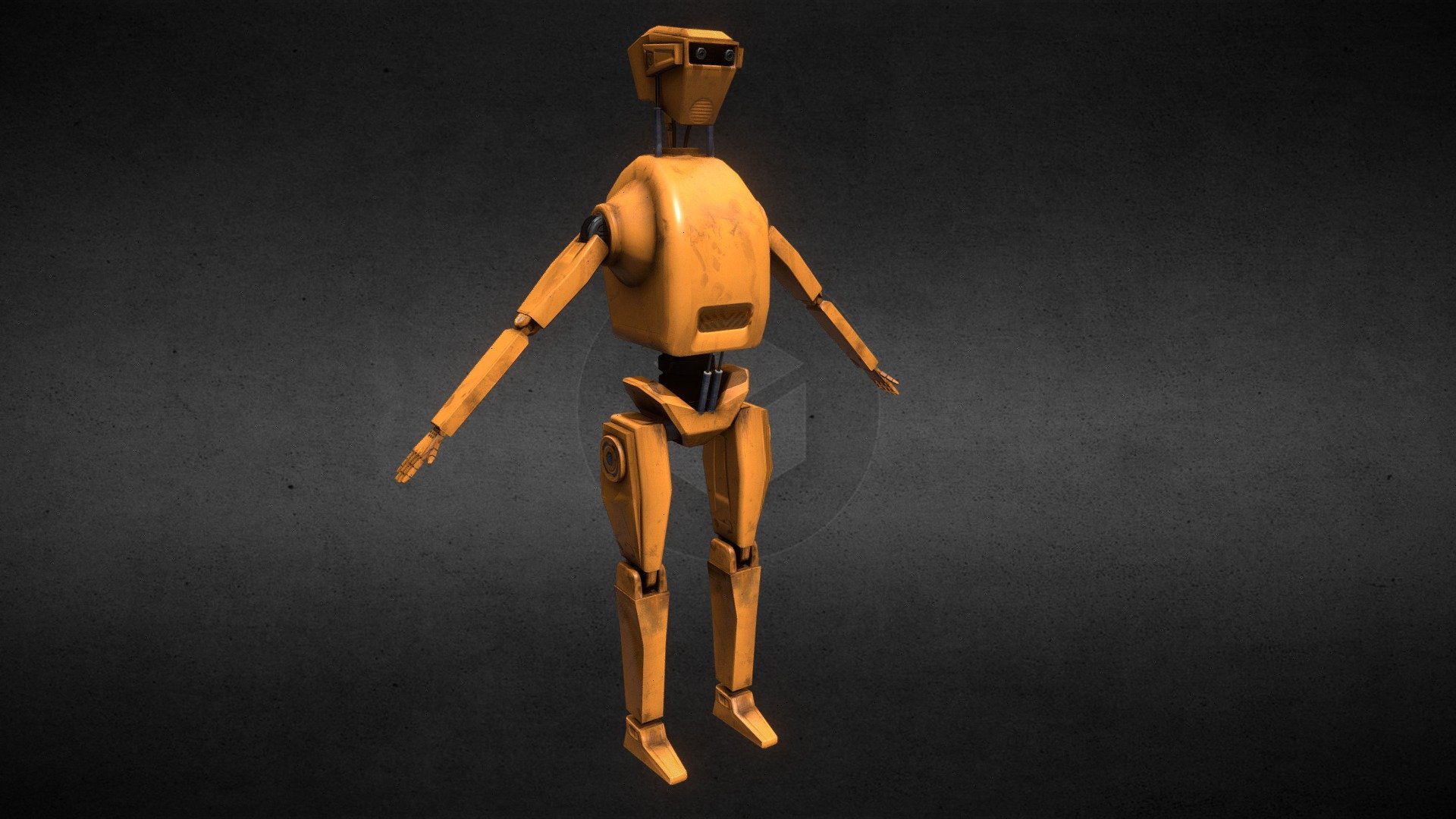 Robot - 3D model by Scarecrow_original [8af86ed] - Sketchfab