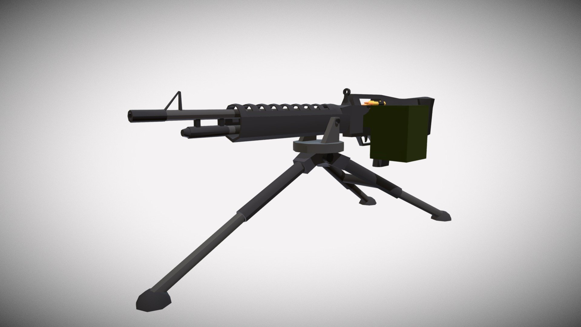 M60 Lowpoly - 3D model by Pietrik [8afa092] - Sketchfab