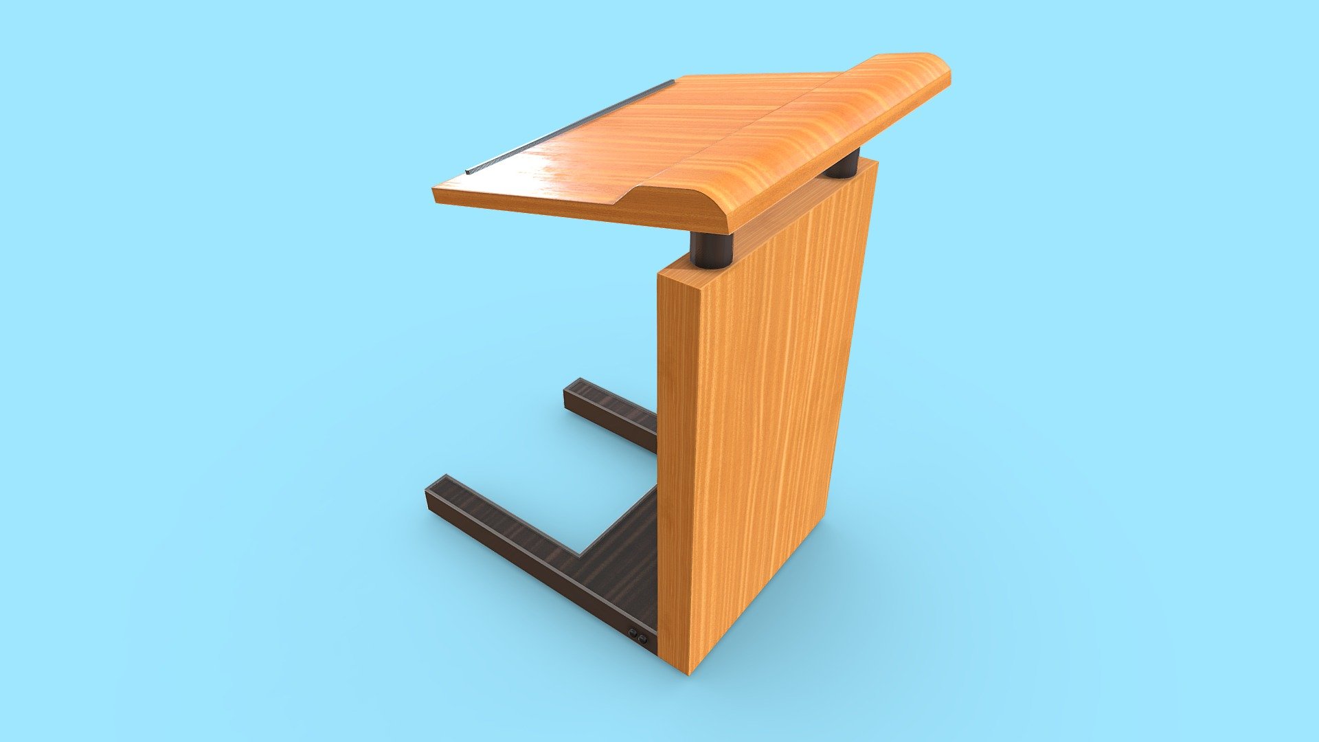 Flat Front Pulpit - Buy Royalty Free 3D model by We3Do (@we3DoModel ...