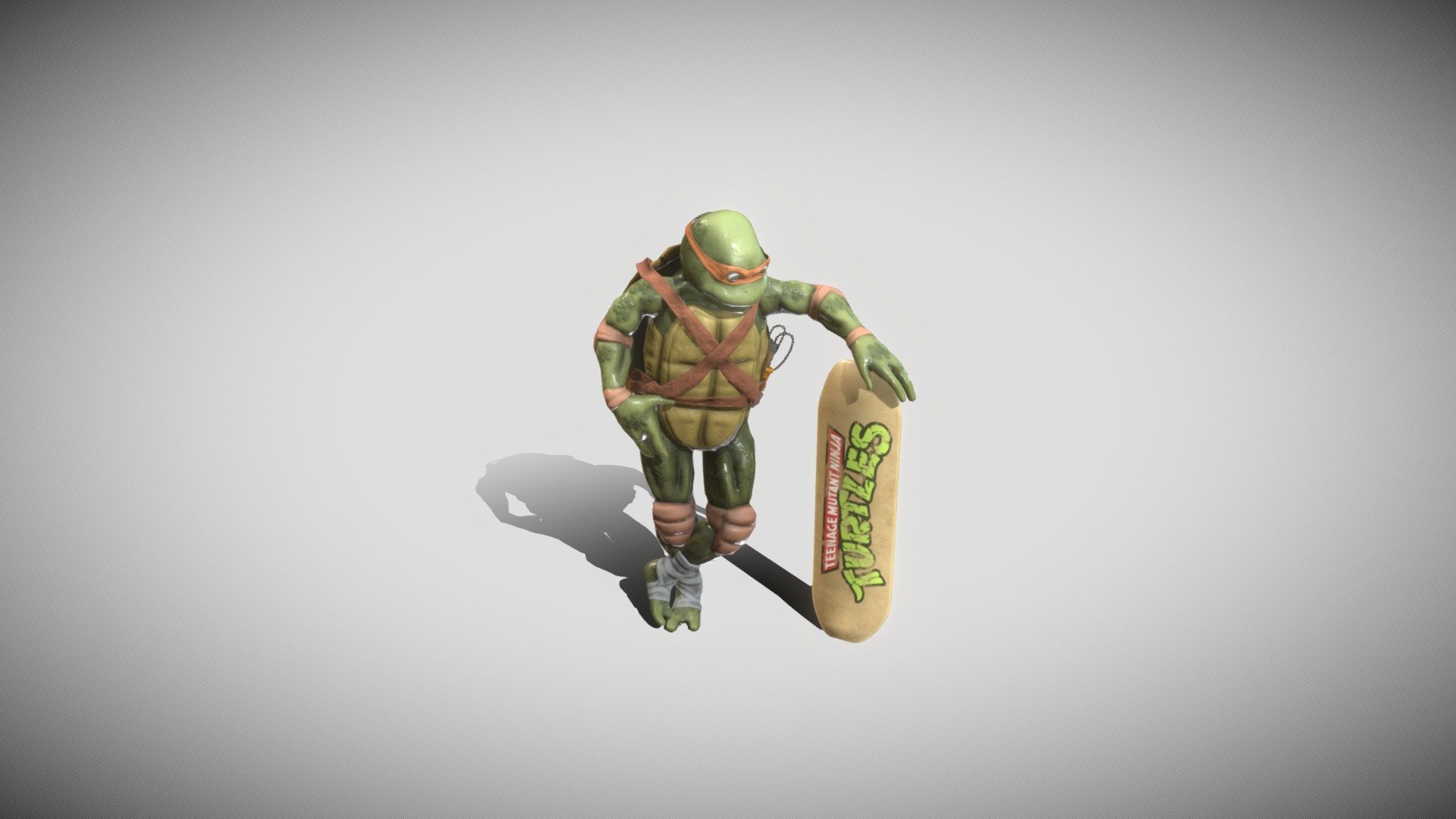 michelangelo tmnt - 3D model by Putra.Bangun [8afa4b6] - Sketchfab