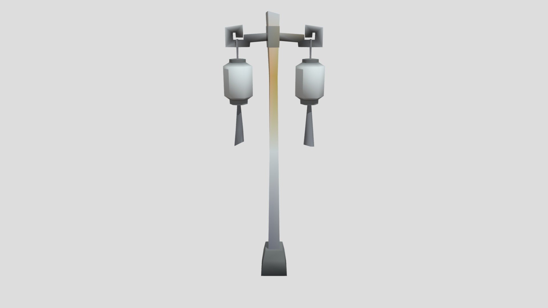 Ancient Japanese Temple Lamp Post - Download Free 3D model by abhisekh ...