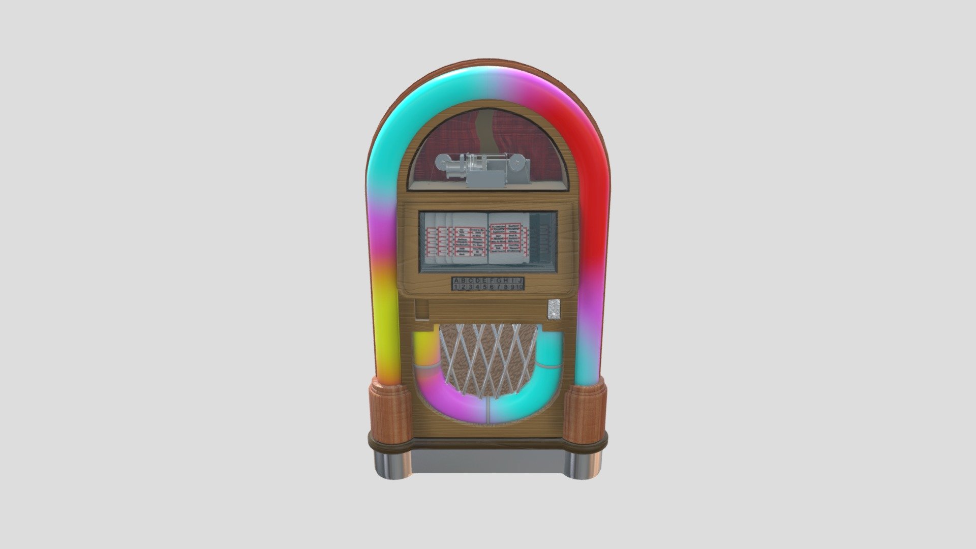JukeboxTextured - 3D model by Cometx5 [8afaf4d] - Sketchfab