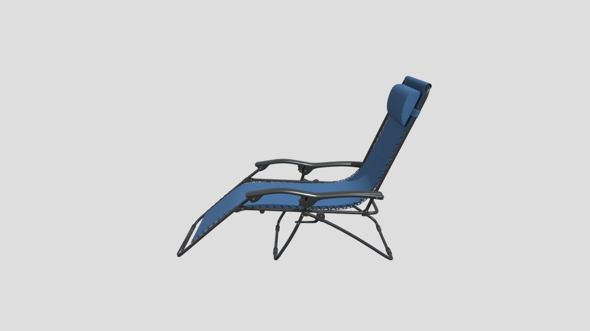 Baden Chair Blue - Buy Royalty Free 3D model by 3DImaginationHub ...