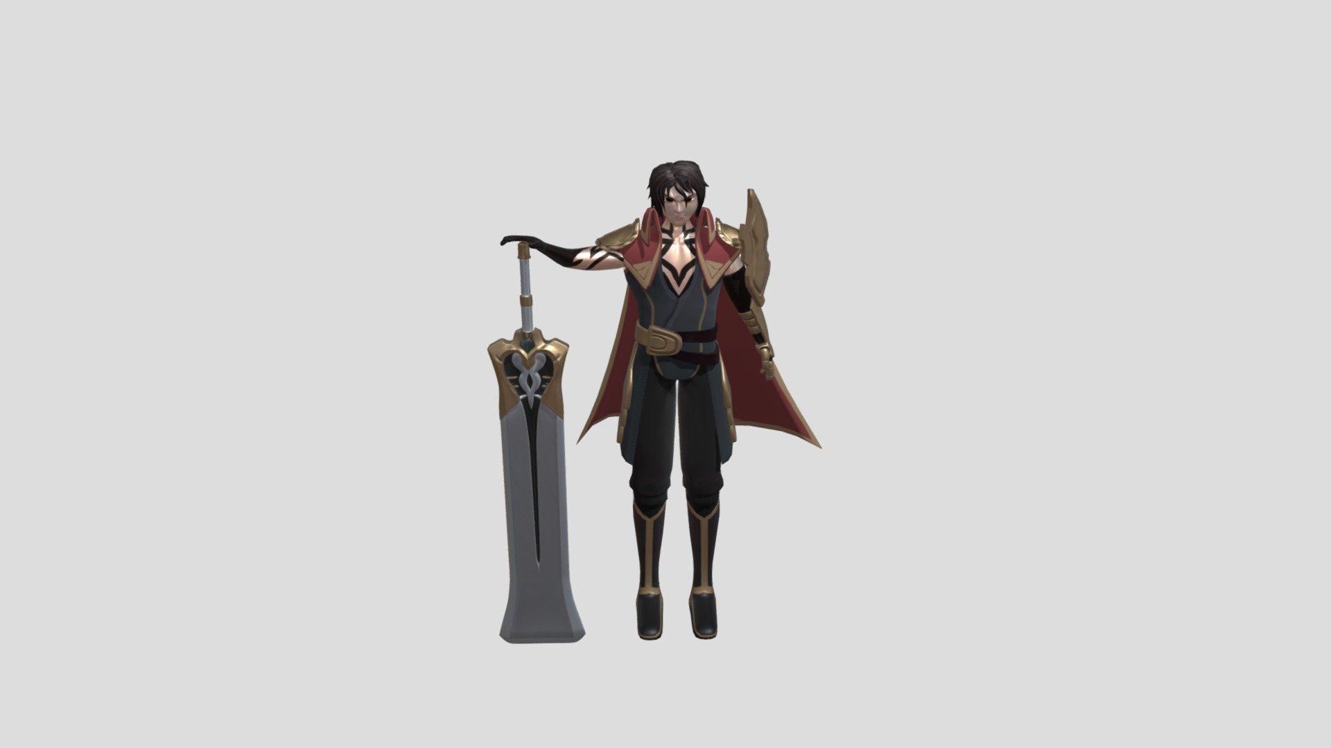 Li Xin Honor Of King (Fathin/Thizy) - 3D model by Thizy Artworks (@thizy) [8afbd07] - Sketchfab