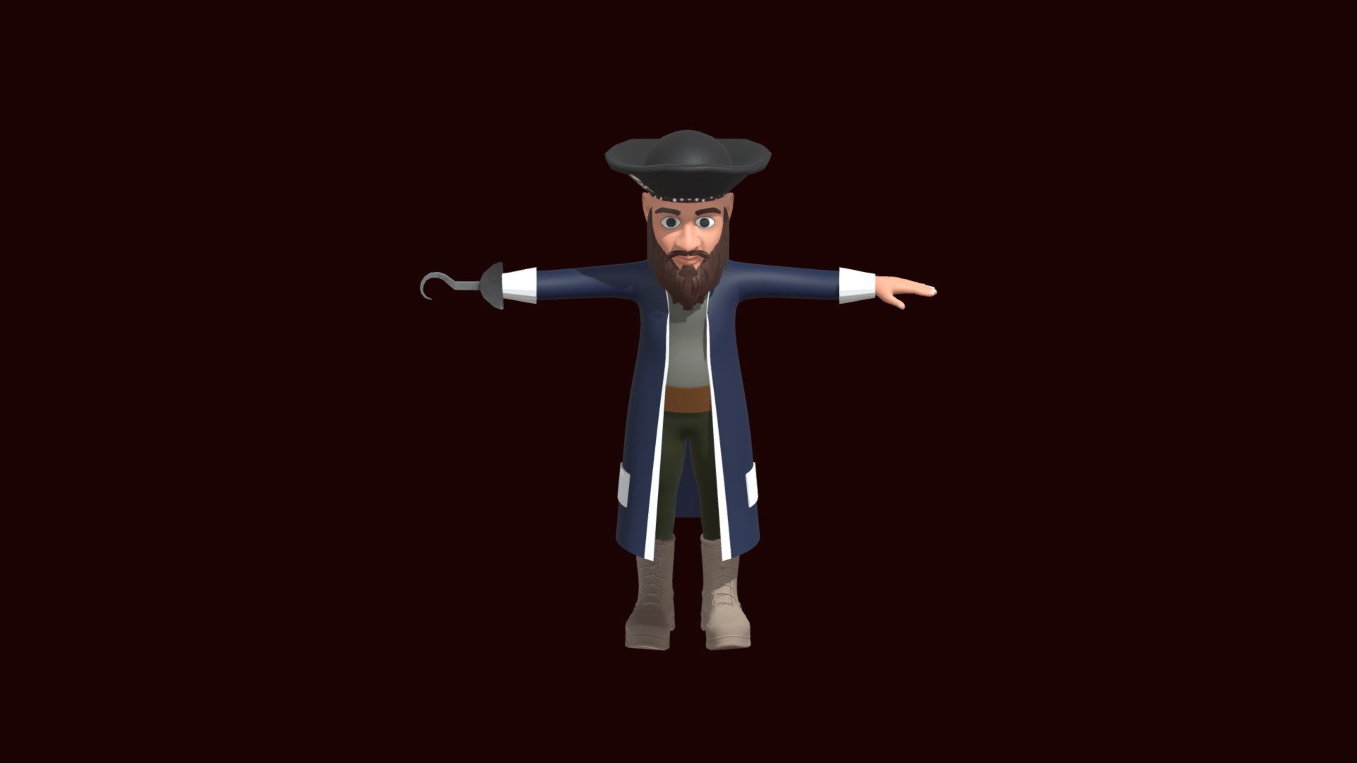 Cartoon Pirates - Download Free 3D model by Unicornanimo (@girisubhadip ...
