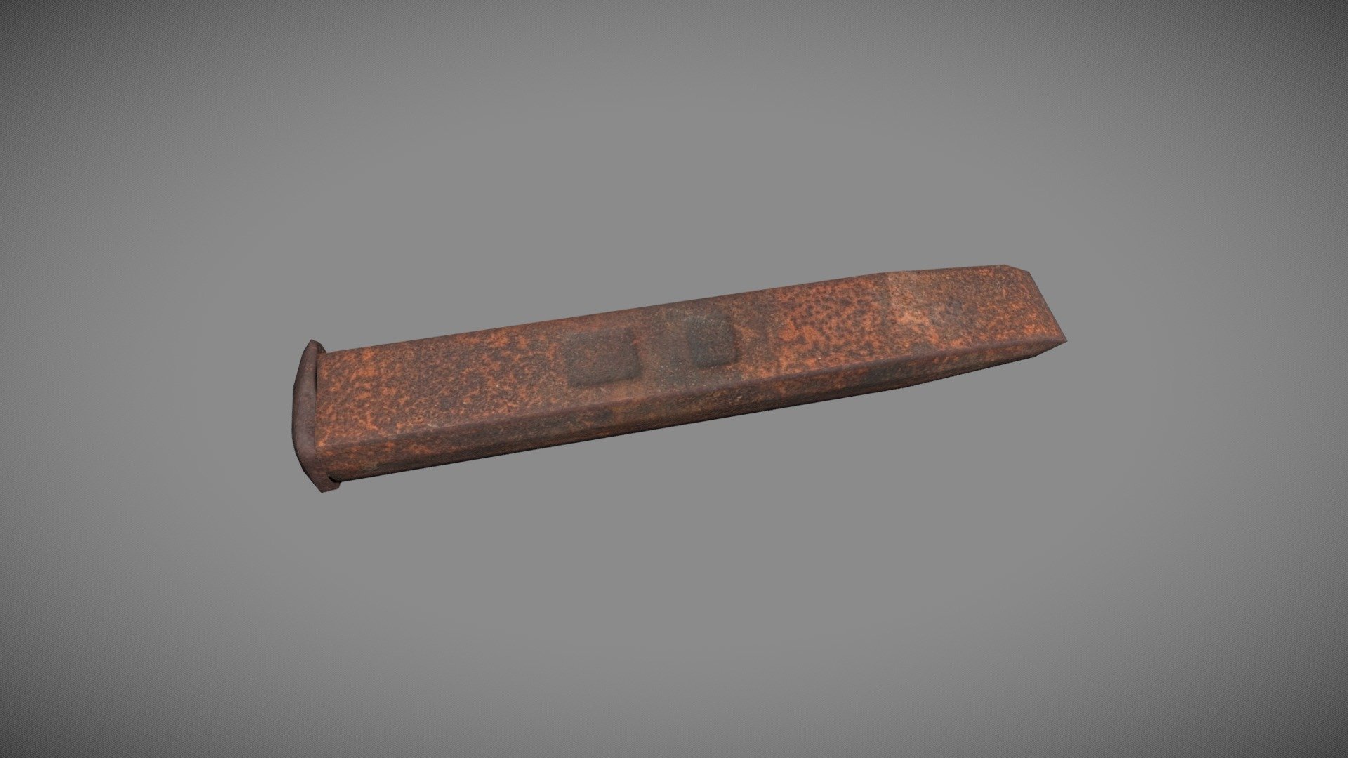 Chisel for Metal - 3D model by Grishmanovskij Anton ...