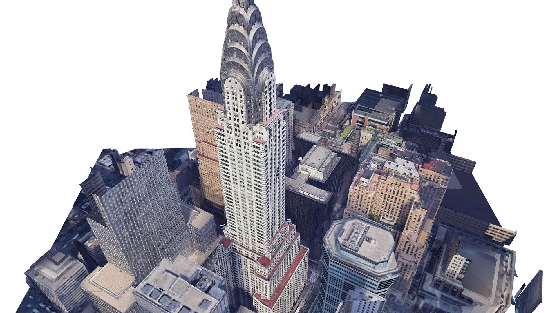 Chrysler Building - 3D model by mikesmol [8afea42] - Sketchfab