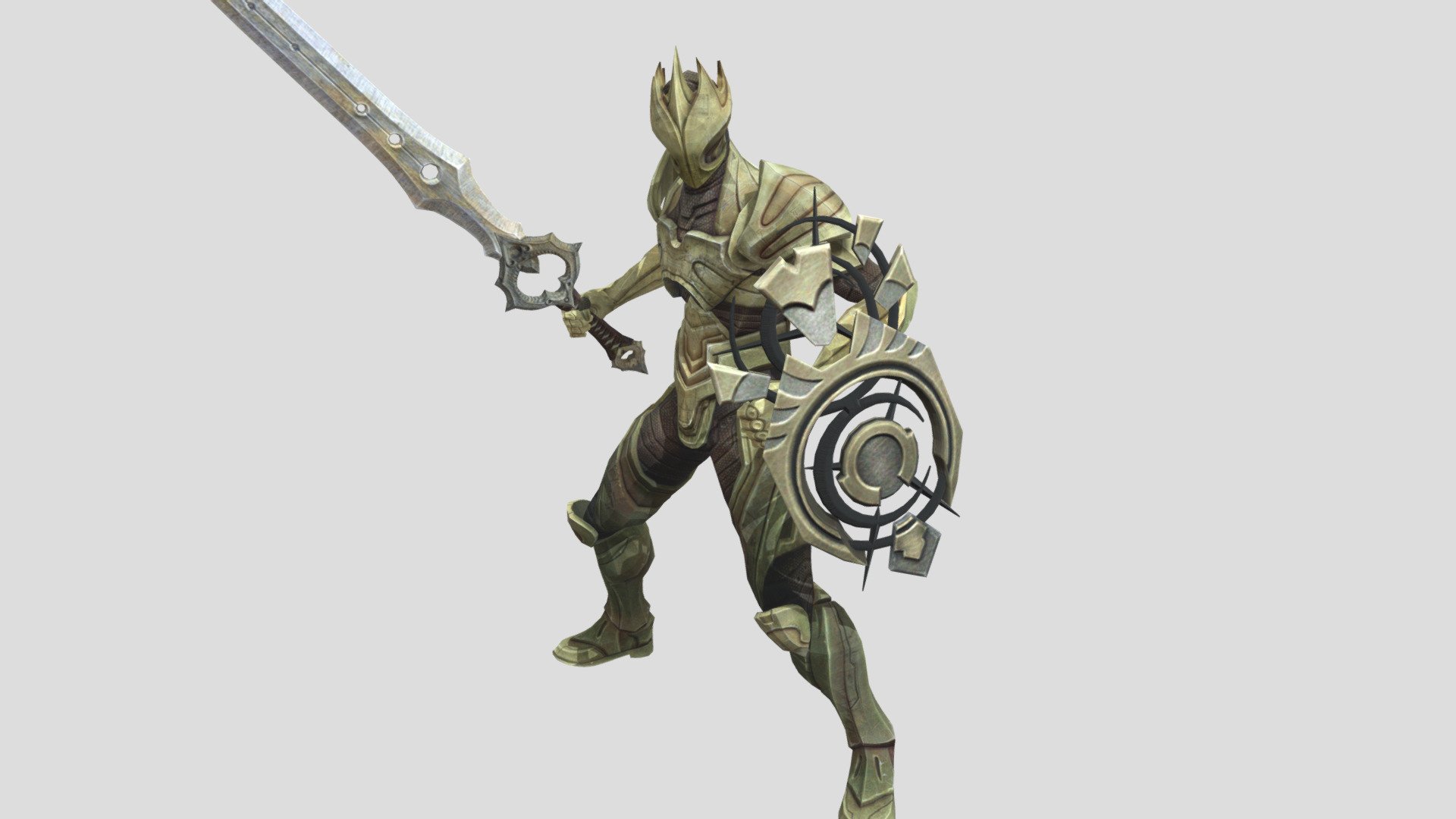 Raidriar The God King - Infinity Blade - Download Free 3D model by ...
