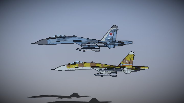 Su35 3D models - Sketchfab