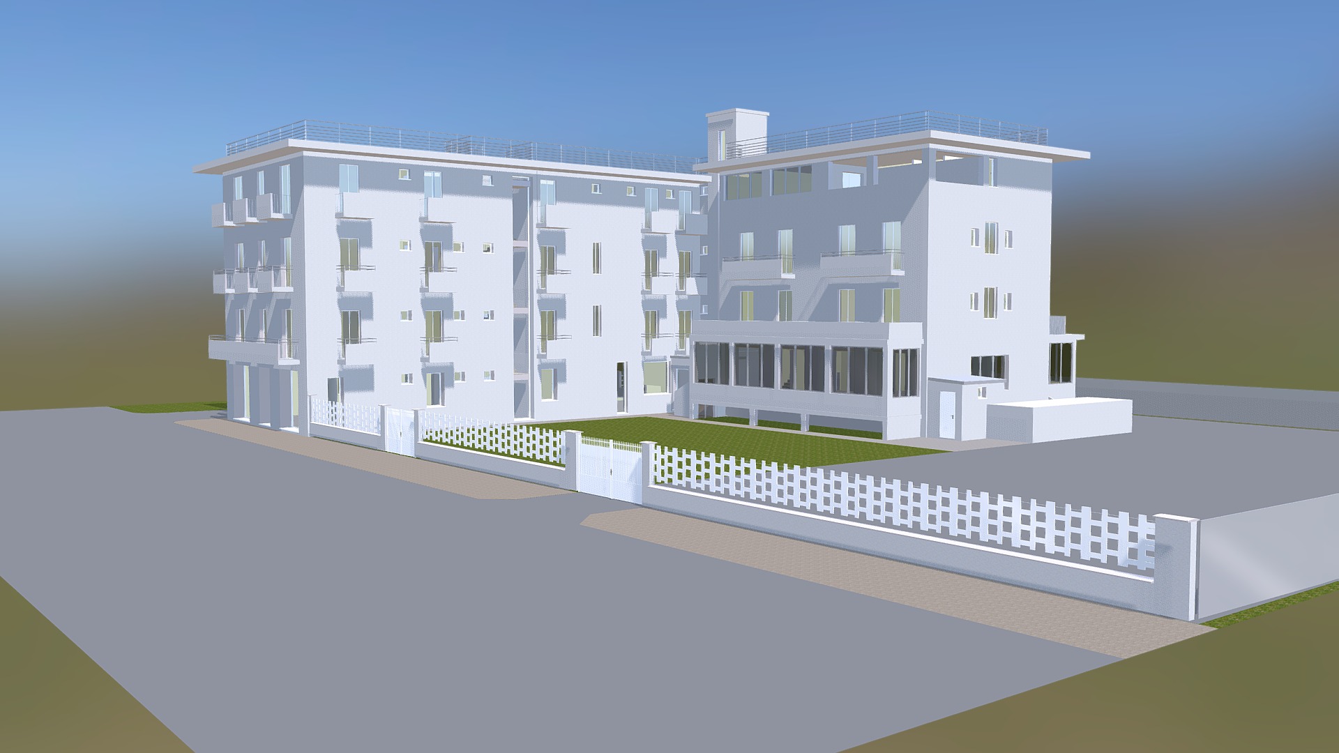 Hotel - 3D model by antoniorafanelli [8b012dd] - Sketchfab