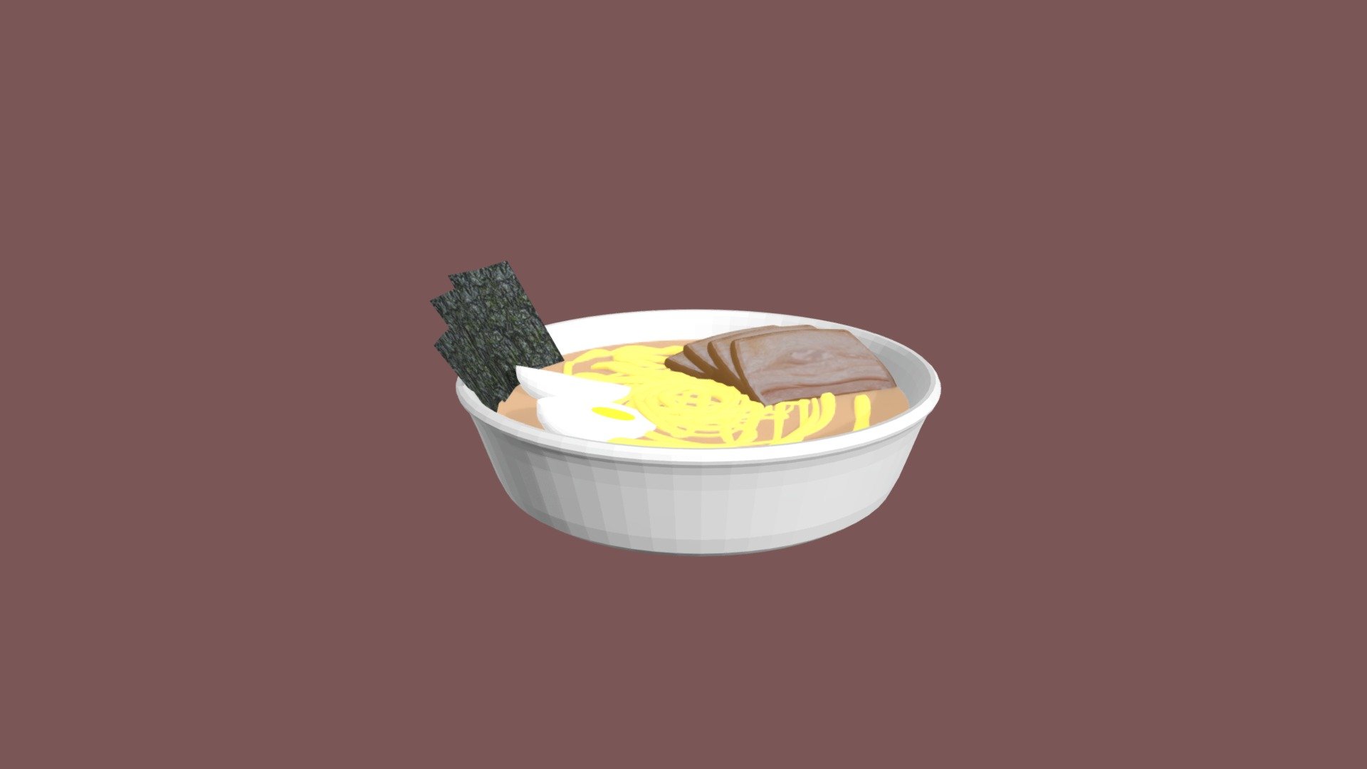 ramen - Download Free 3D model by jackcc1 [8b0199d] - Sketchfab