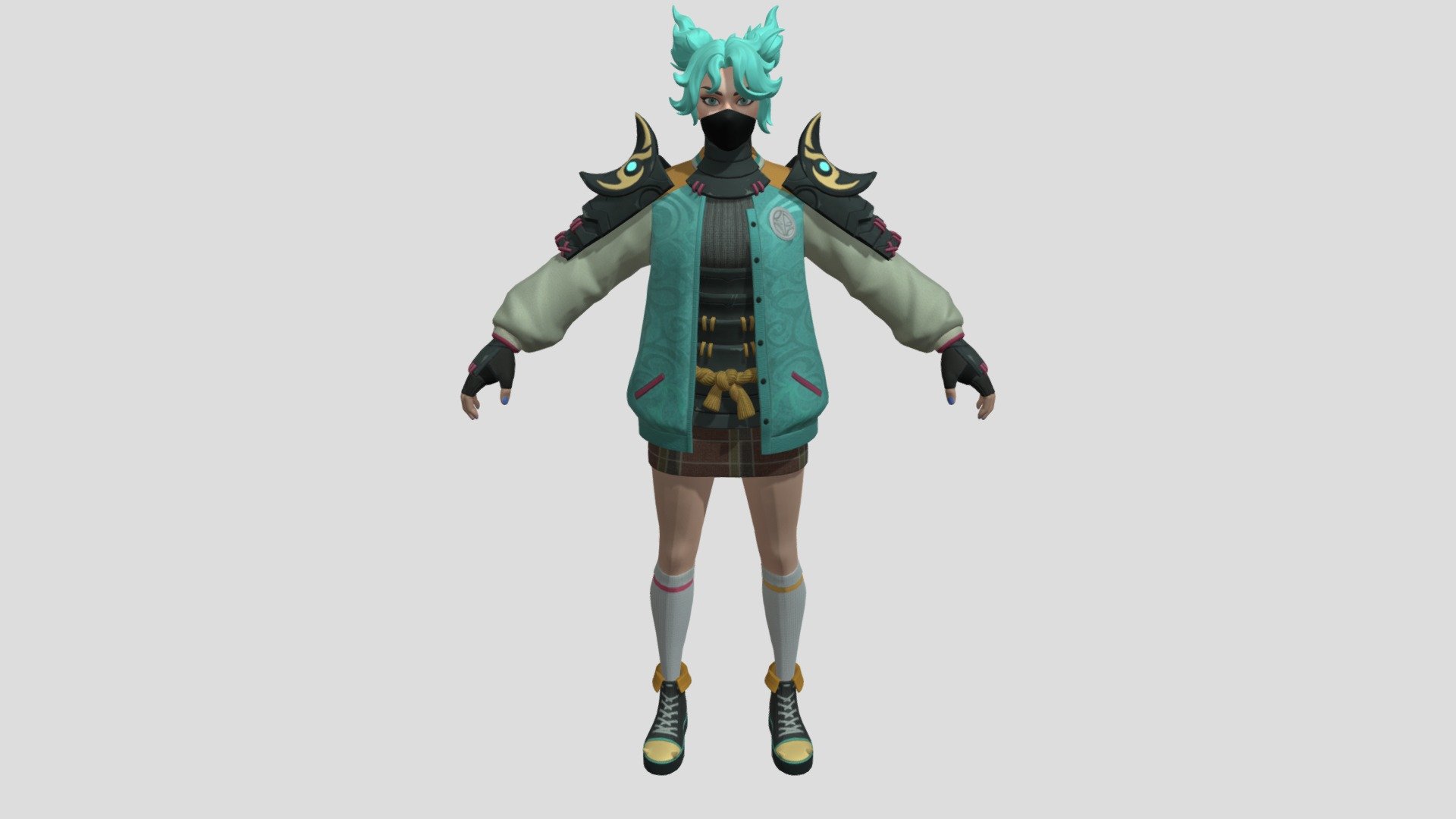 Jade - Fortnite Skin - Download Free 3D model by GatoBugadoBR [8b027a4 ...