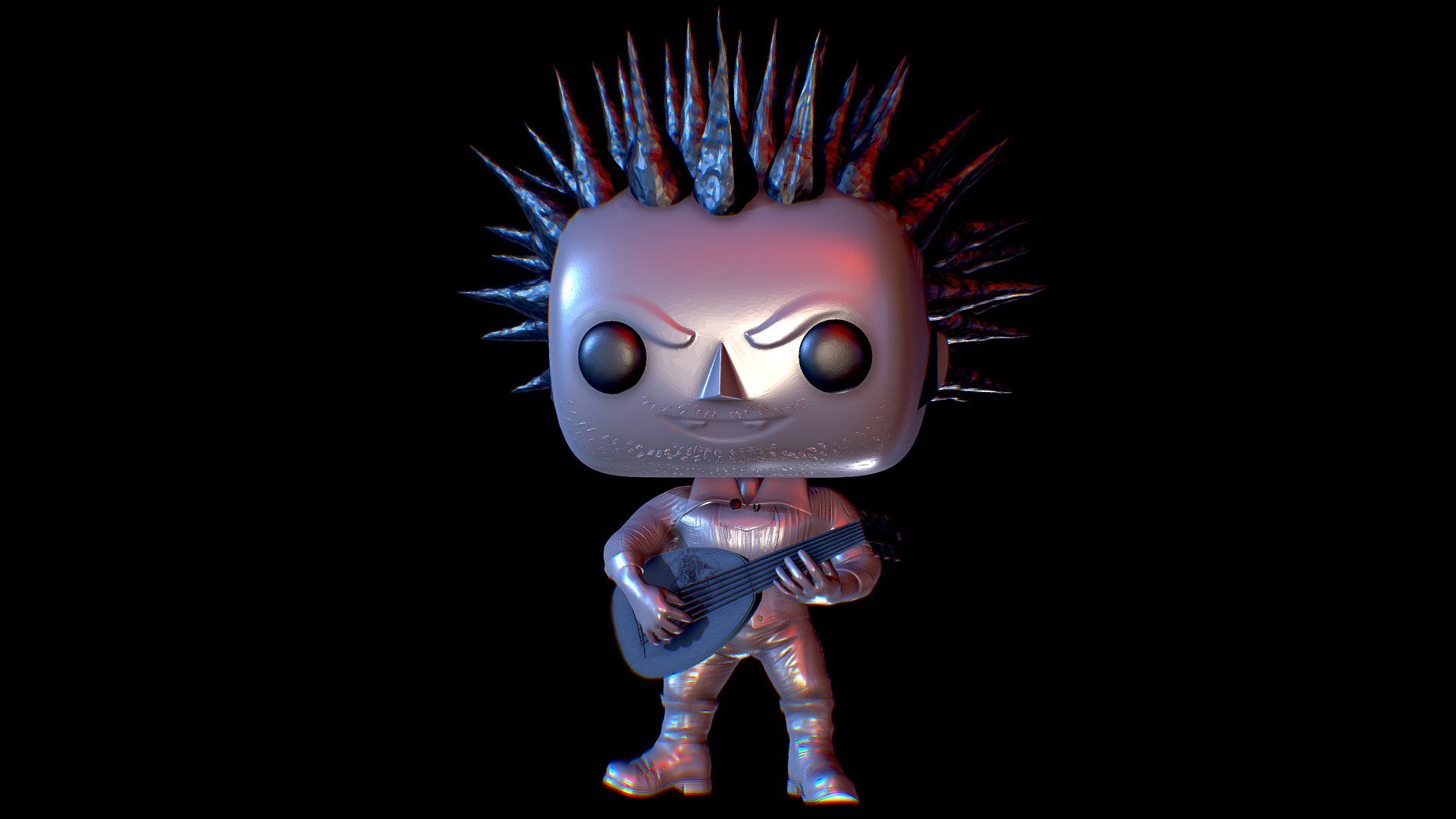 Король и Шут Горшо́к Funko Pop Concept 3d Model By Holofan3d