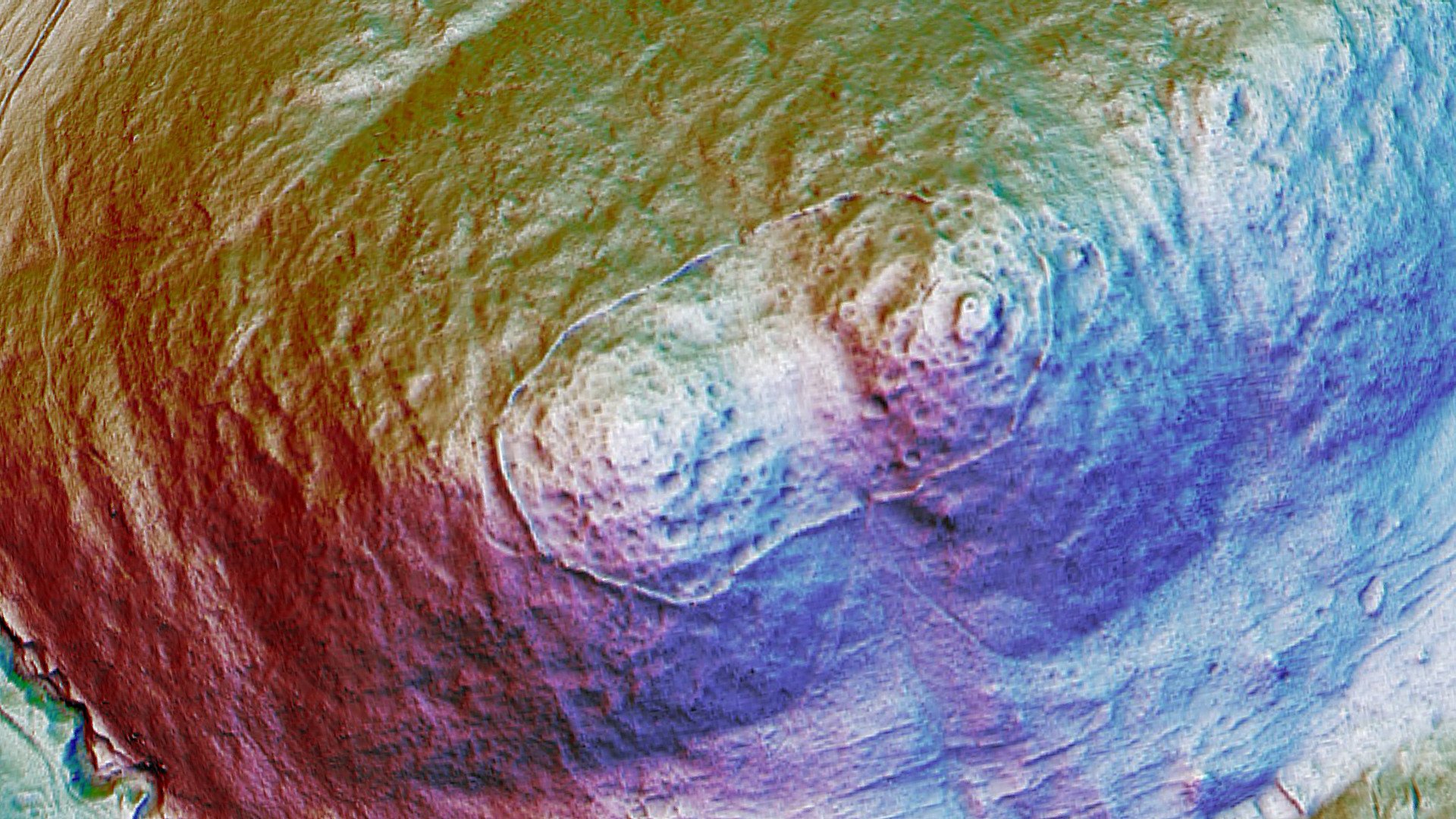 Yeavering Bell hillfort - 3D model from LIDAR - Download Free 3D model ...