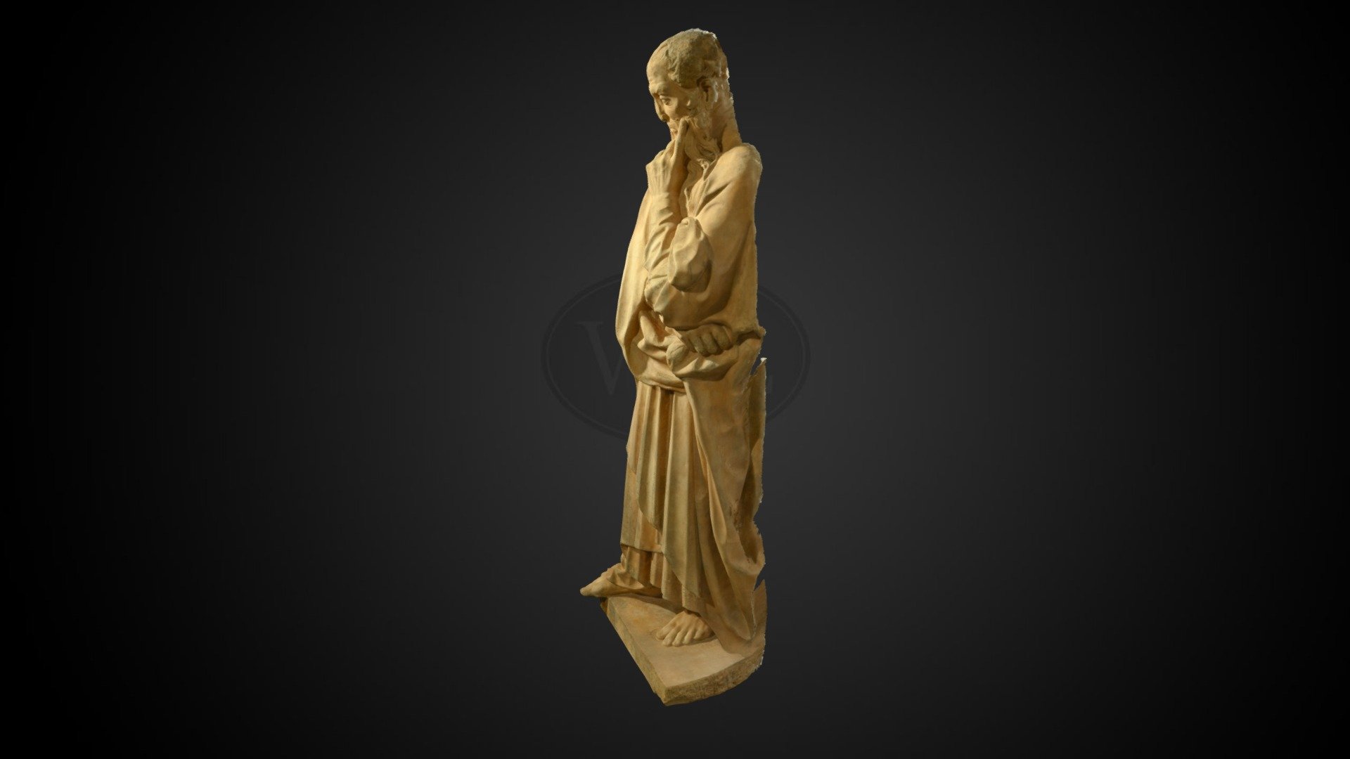 08 Thoughtful Prophet - 3D model by Florence As It Was (@FLAW) [8b06b04 ...