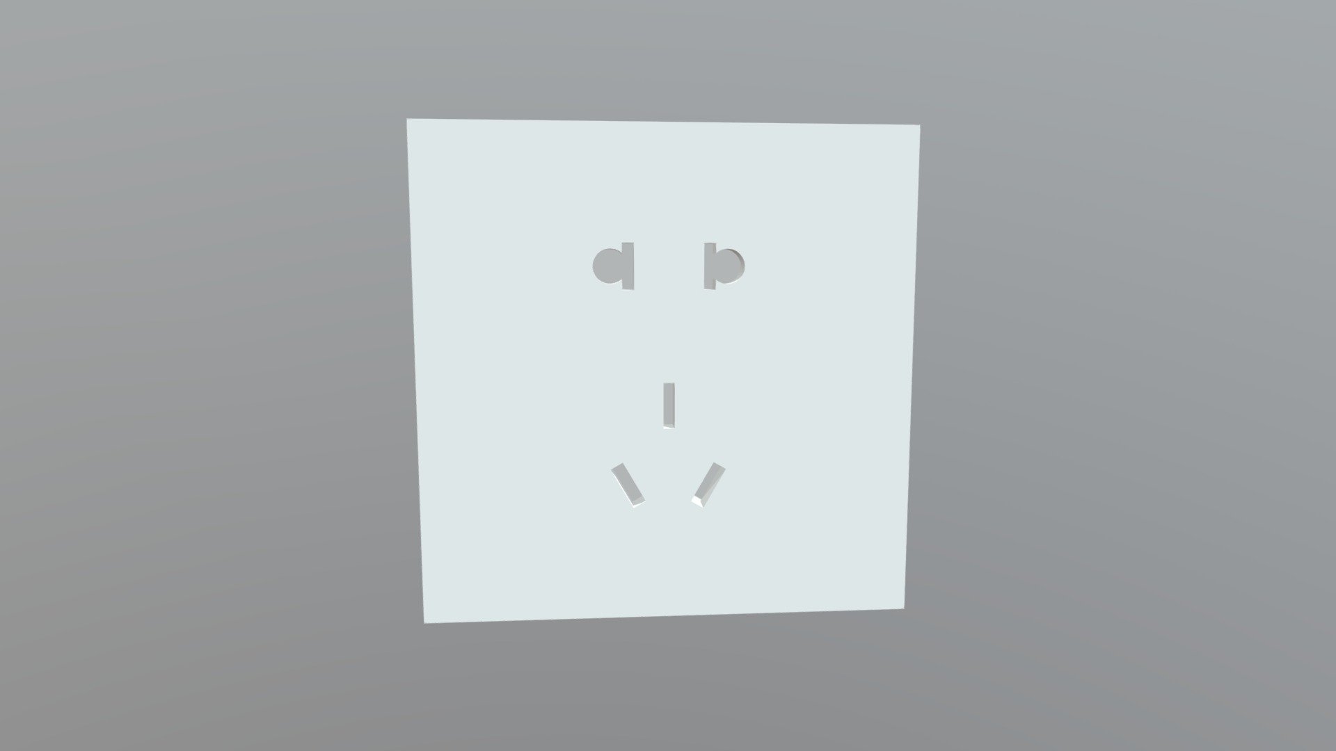 Chinese socket (插座) 1 - Download Free 3D model by abetafish1919 ...