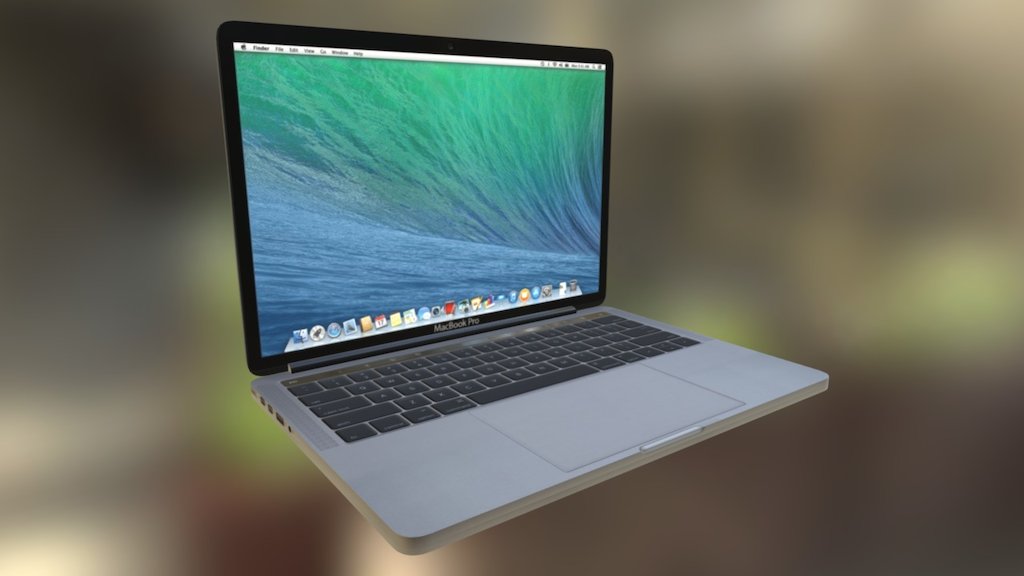 MacBook Pro - 3D model by krasemannmartin [8b080e4] - Sketchfab
