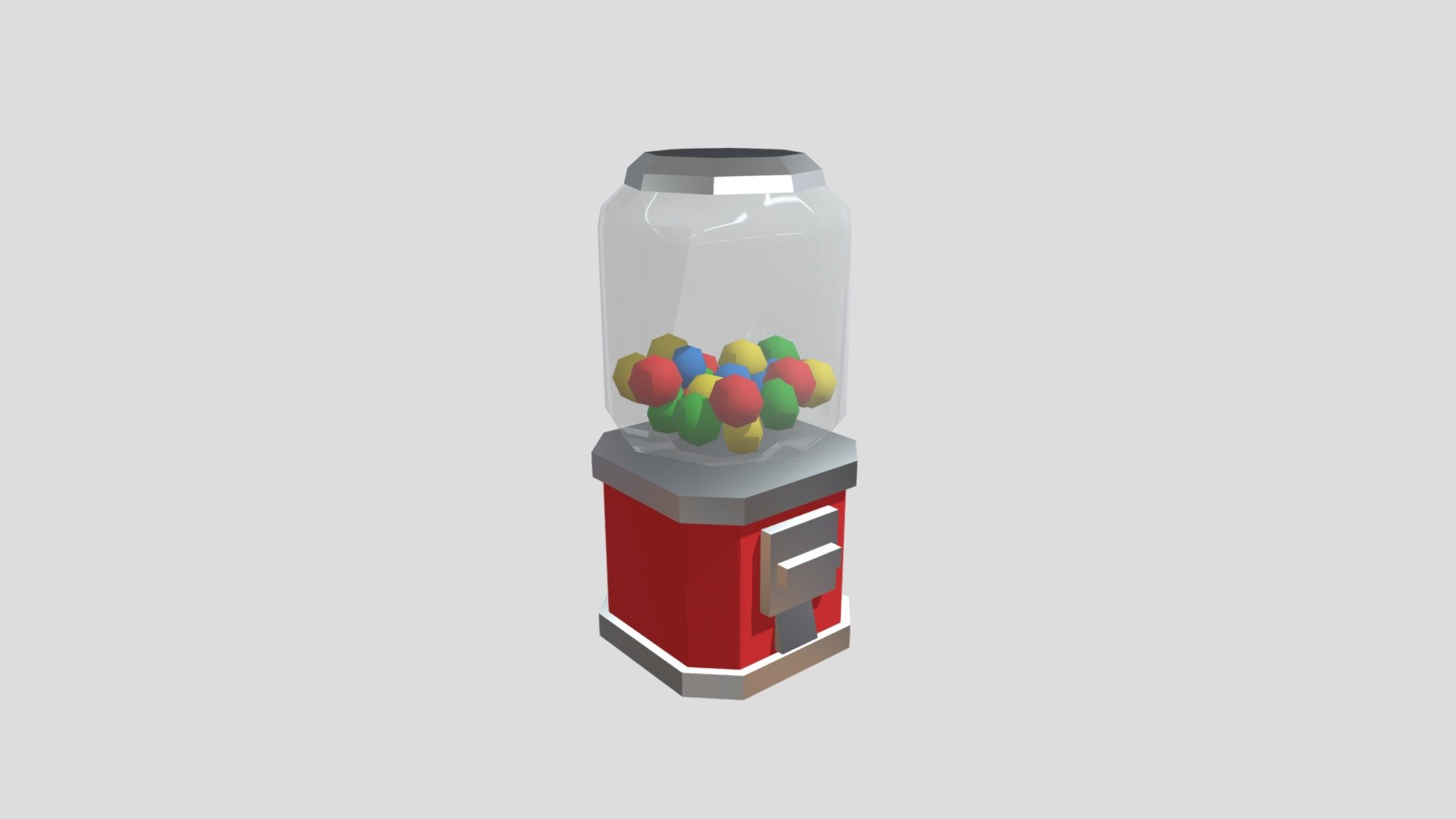 Gumball Machine - Download Free 3D model by claravnelson [8b094e6] - Sketchfab